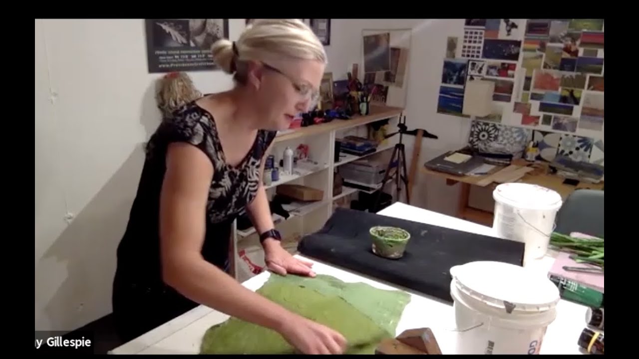 PMA Artist Meet & Greet - Amy Gillespie, Fiber Artist - YouTube