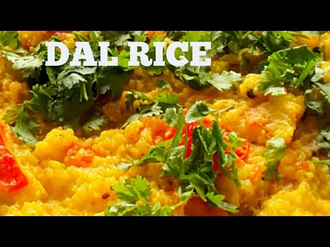 Dal Rice | Dal rice recipe | How to cook dal rice | Dhal | Healthy ...