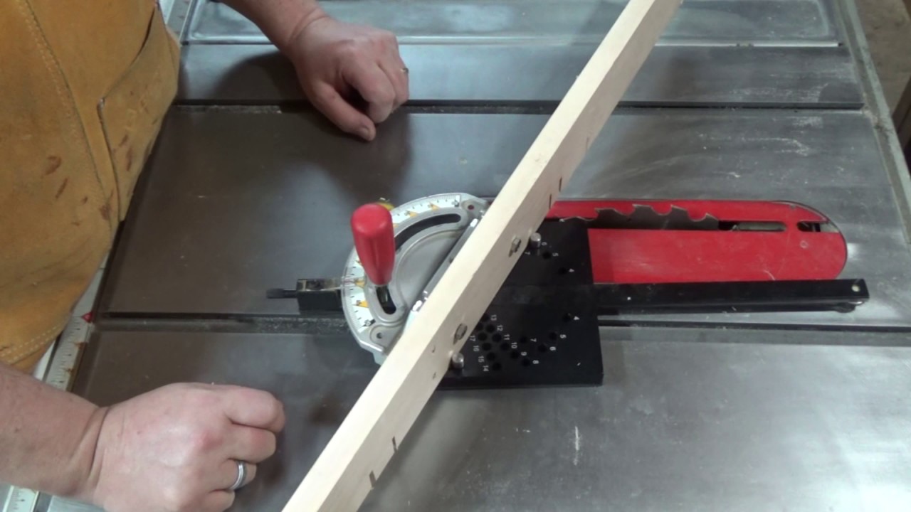 Segmented Frame using the Miter Set - YouTube