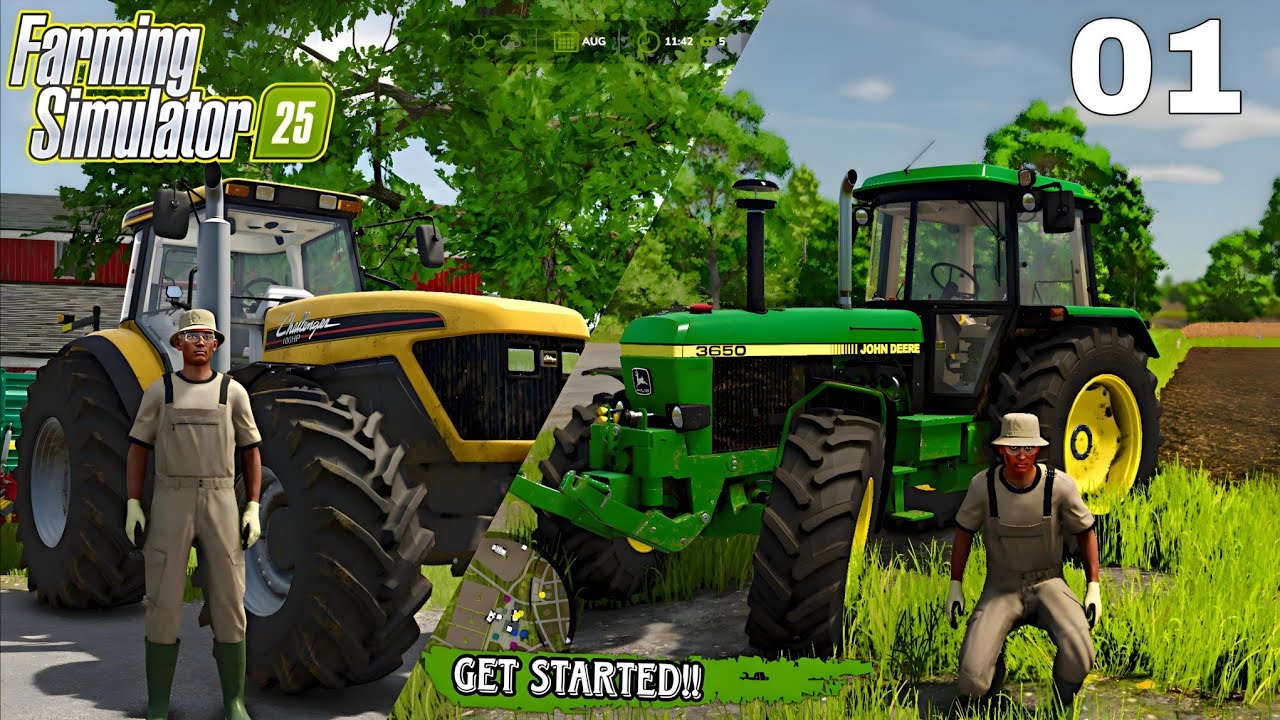 Farming Simulator 25 First Gameplay -1 #farming #farmingsimulator25 ...