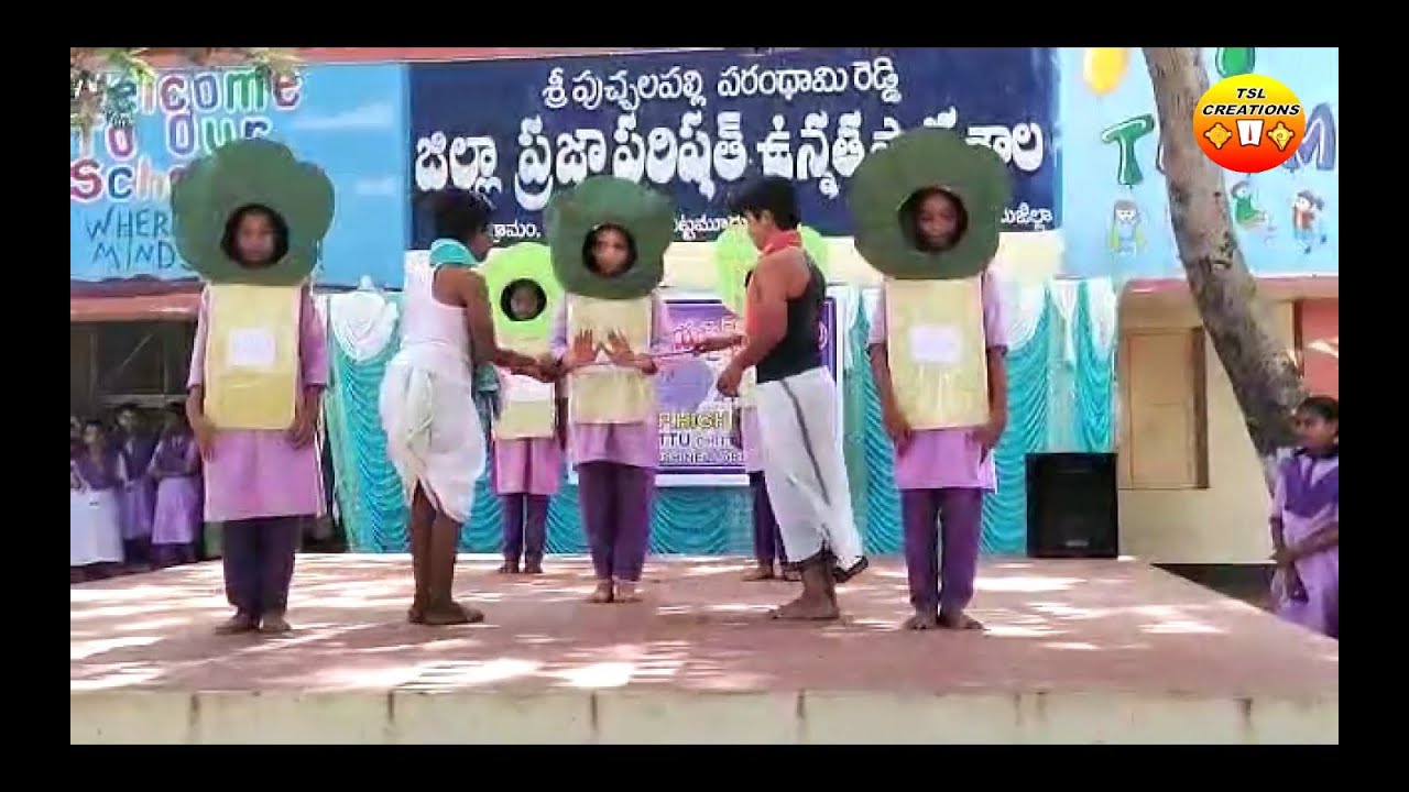 Save Trees | Dance Performance | ZPHS Mettu Students - YouTube