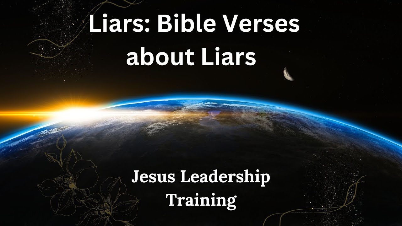 Bibles Verses about Liars - YouTube