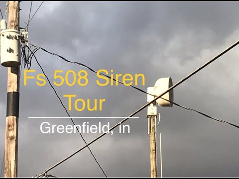 Fs 508 siren tour. Greenfield, Indiana. 1/19/23. - YouTube