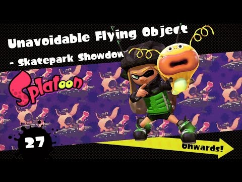 Splatoon - Octo Valley Mission 27 - Unavoidable Flying Object - YouTube