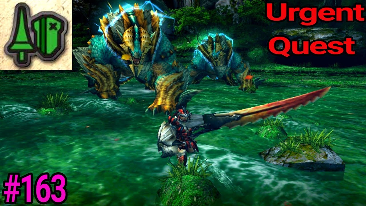 MH3RD(HIGH RANK) Dual Zinogre dicas, urgent quest - YouTube