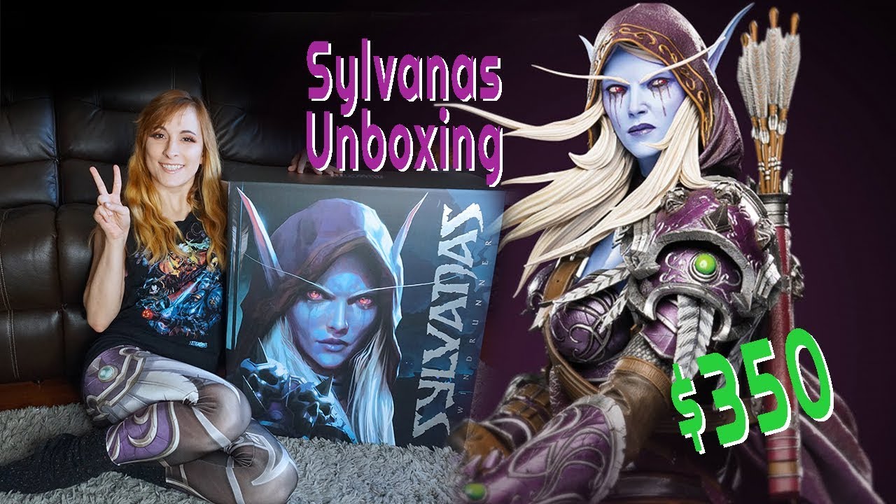 HUGE $350 Sylvanas World of Warcraft Statue Unboxing!! - YouTube