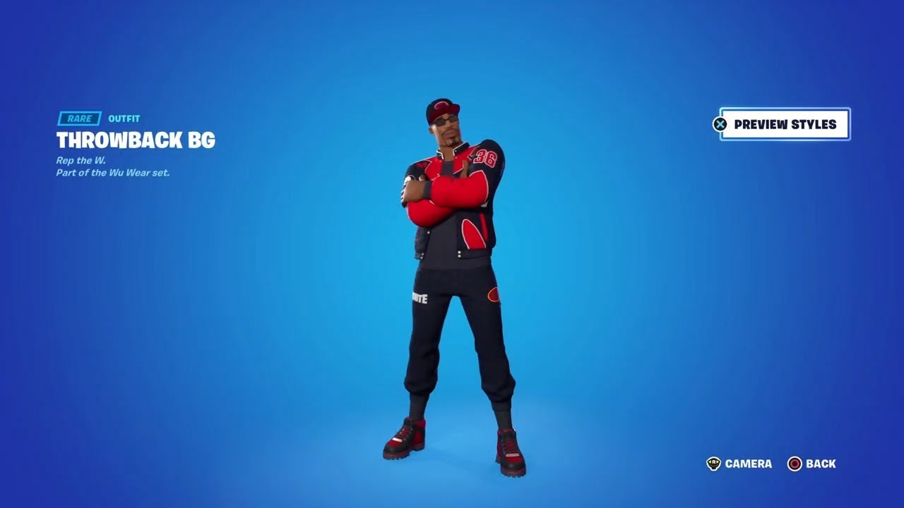 Fortnite Throwback BG Skin - YouTube
