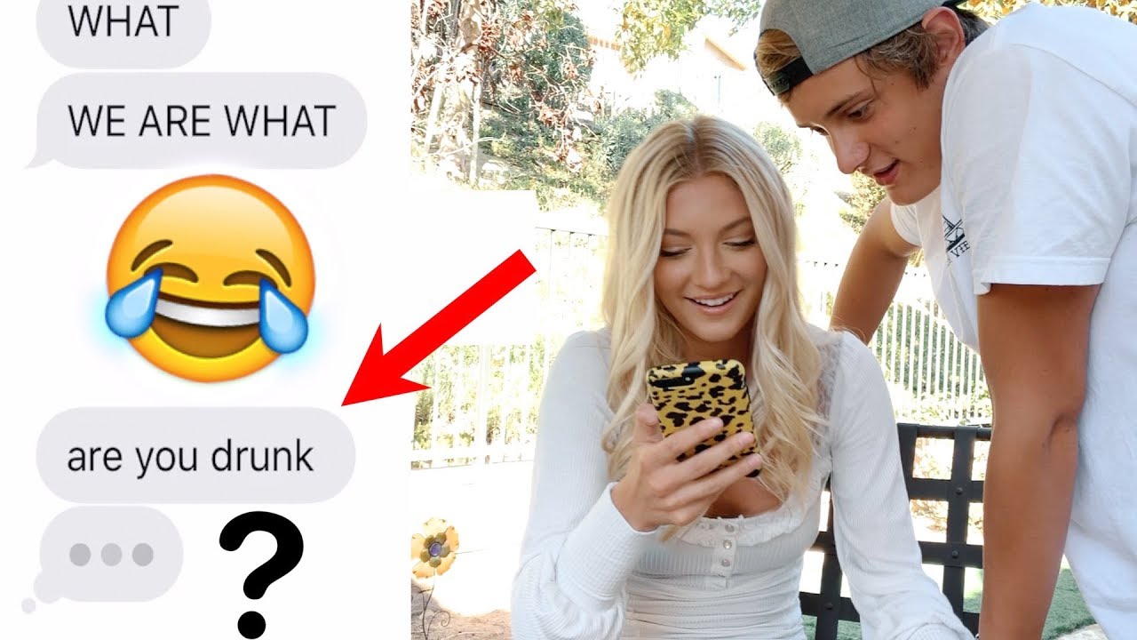 Text Challenge - HILARIOUS REACTION! - YouTube