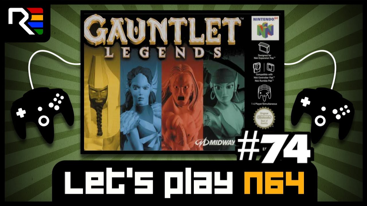 Lets Play N64 #74 - Gauntlet Legends - YouTube