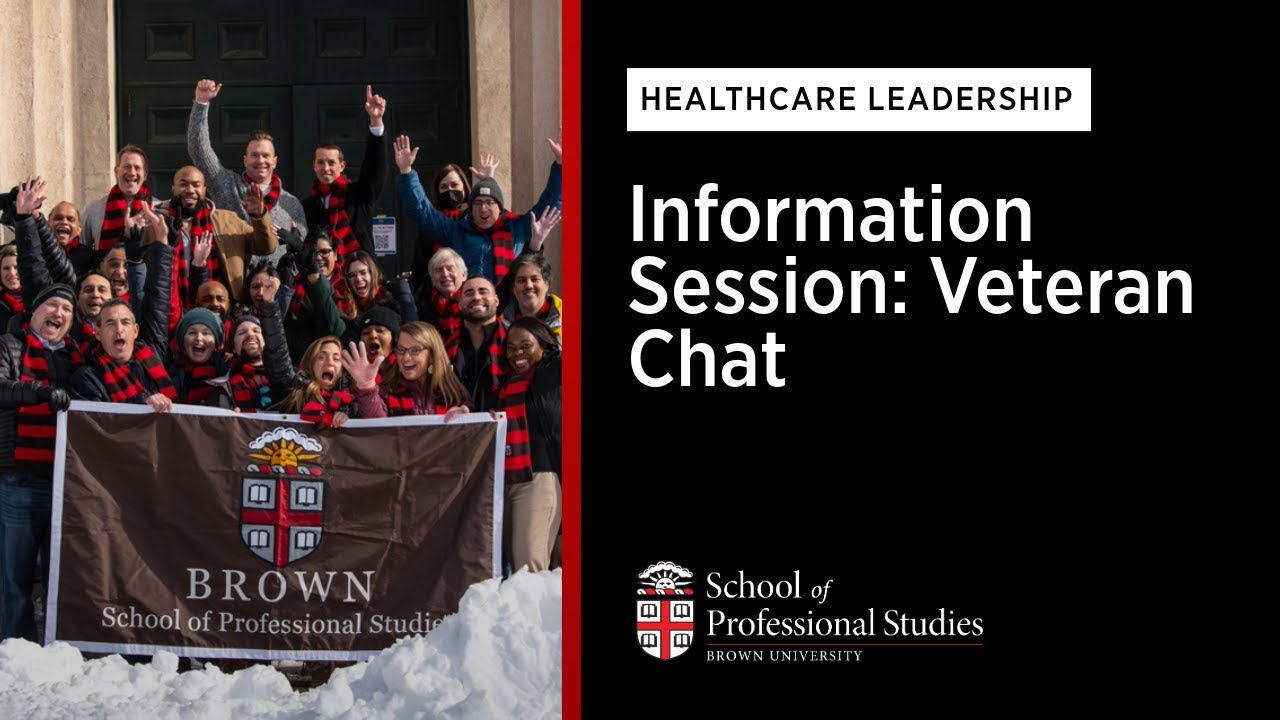 Healthcare Leadership | Virtual Information Session: Veteran Chat ...