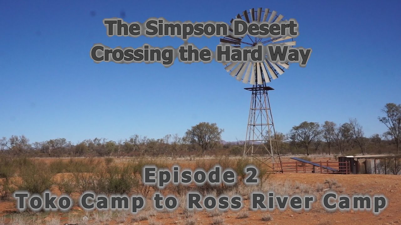 Simpson Desert by 4WD. A Trackless Crossing. Where's the gorge and a ...