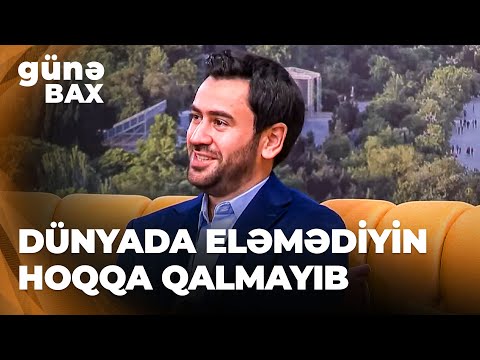 Günə Bax - Üzeyir Mehdizadə - İnsanların çoxu özü kimi yox, gündəmə görə yaşamaq istəyir