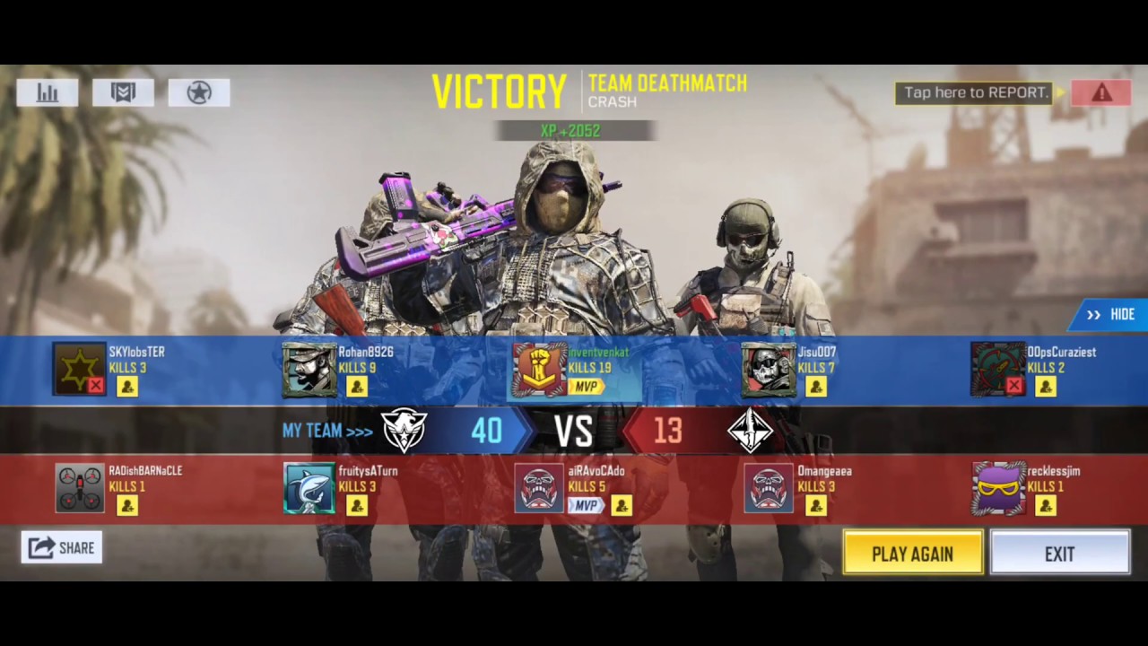 Call of Duty - Team Death match - Gameplay - YouTube