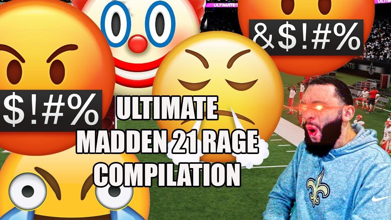 Ultimate Madden 21 Rage Compilation!!! *Controllers Broken* - YouTube