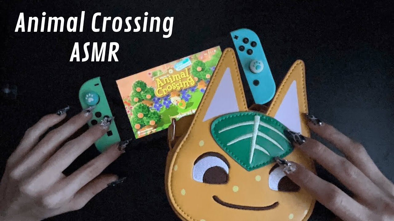 Animal Crossing ASMR 🍃{cozy rambling, breathy whispering, tapping ...