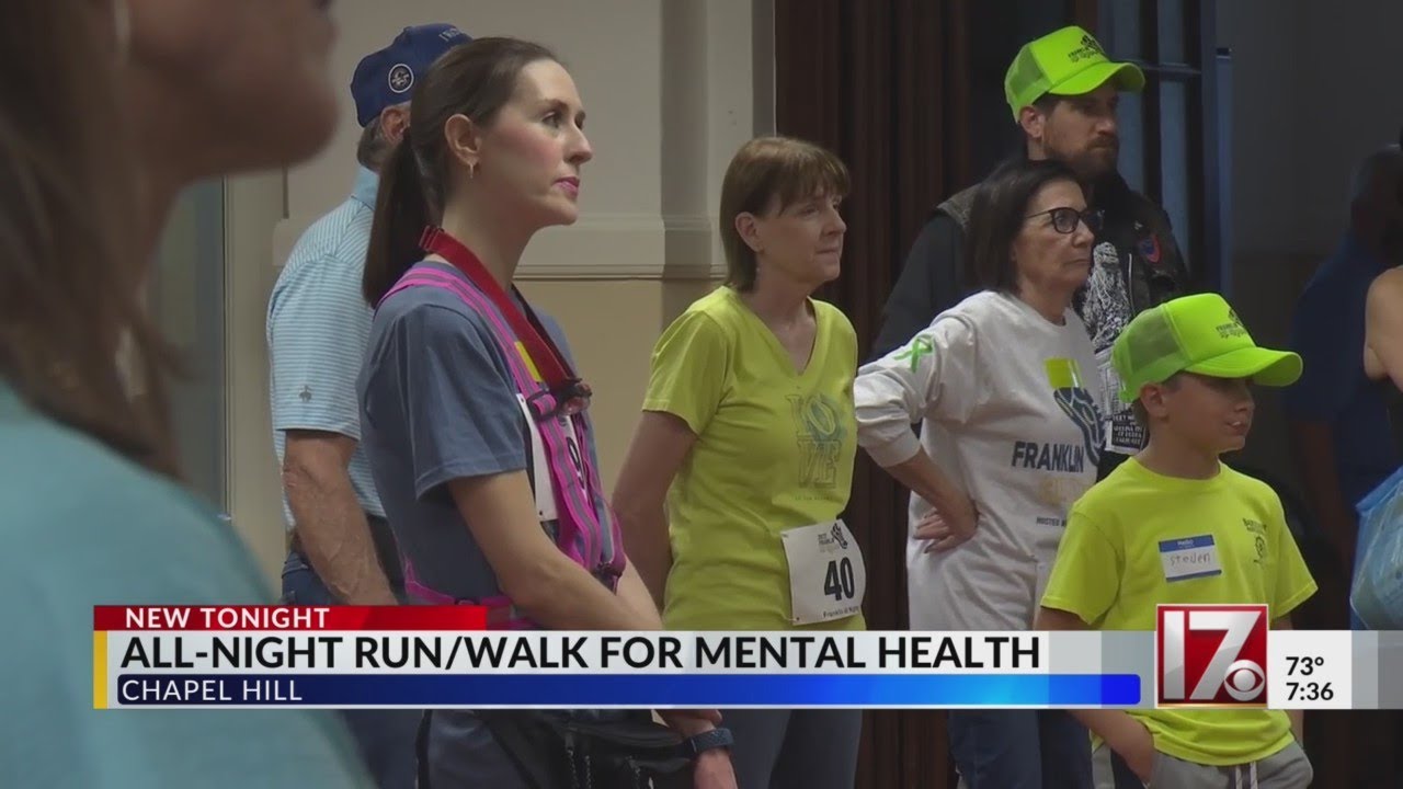 All night run underway in Chapel Hill - YouTube