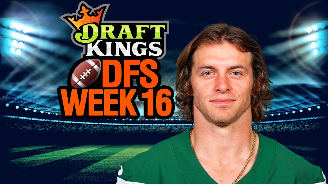 NFL DFS Picks Week 16 DraftKings (2021) - YouTube