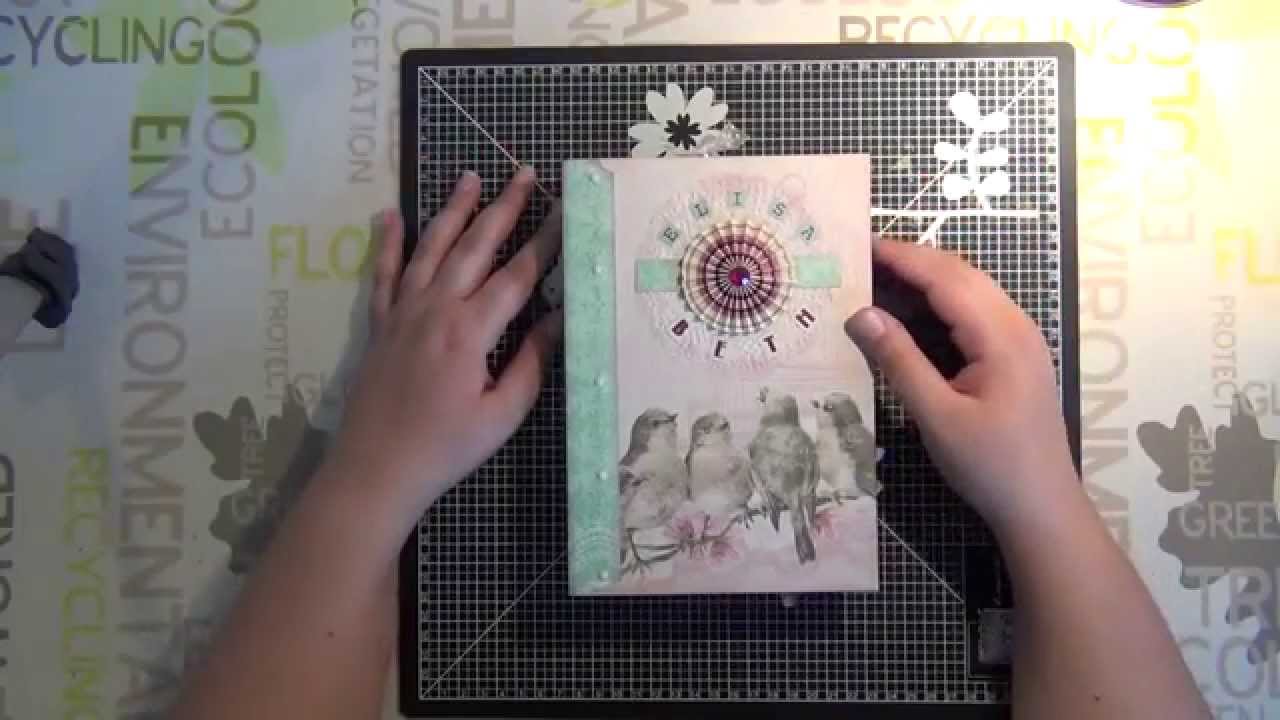 Scrap pro - Présentation Album Elisabeth - YouTube