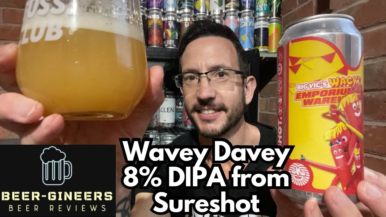 Wavey Davey 8% DIPA from Sureshot - Beer Review - YouTube