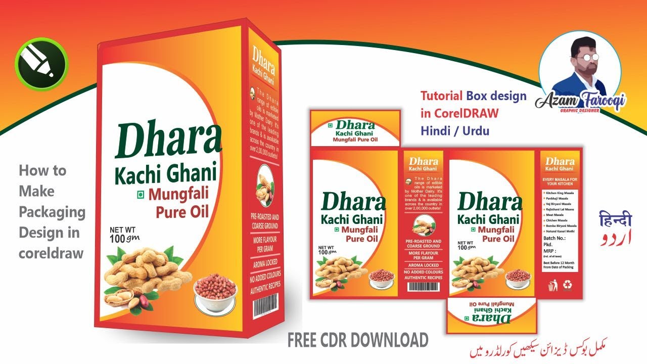 Oil Label Design | Food Product Packaging Design Ideas | product ...