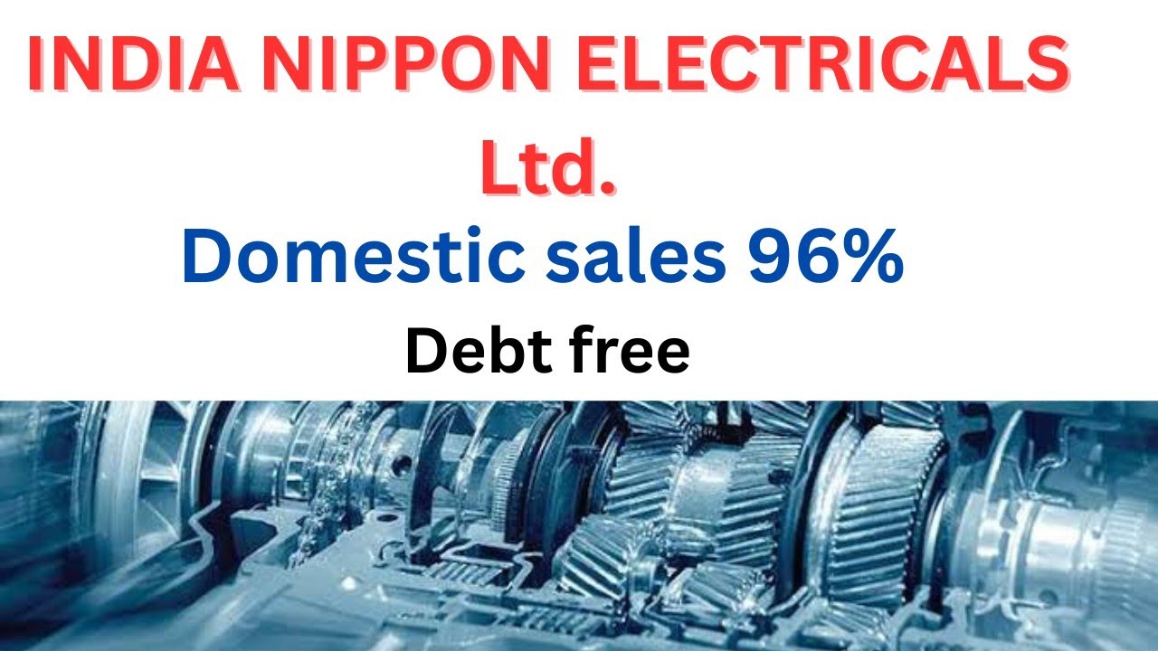 India Nippon Electricals Ltd #indianipponelectricals #autoancillary ...