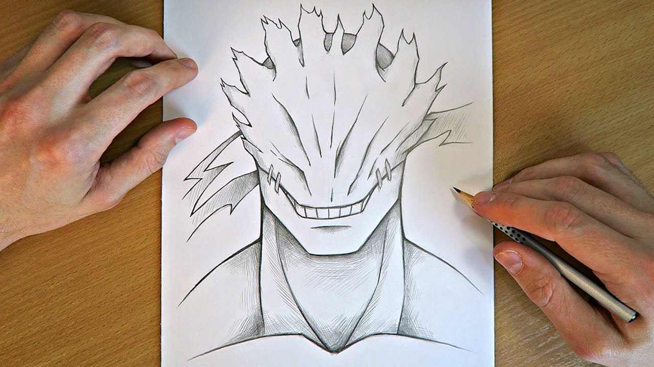 How to Draw Mahito - True Form | Step by Step Anime Drawing Tutorial ...