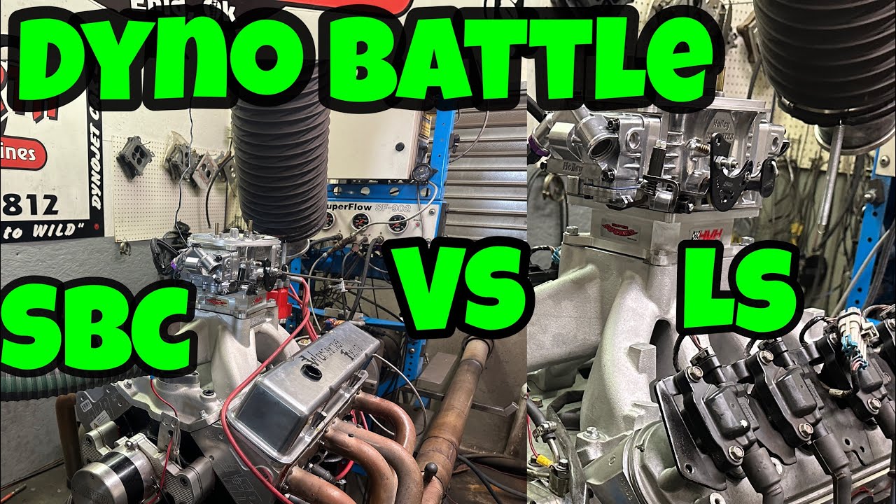 SBC vs LS Dyno Battle - YouTube