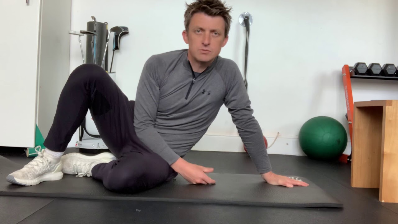 Isometric hamstrings - YouTube