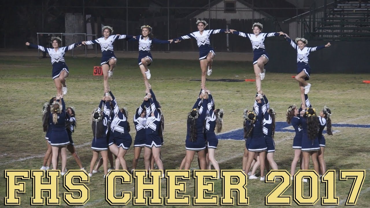 Franklin High School Cheer - Homecoming 10-13-2017 - Halftime ...