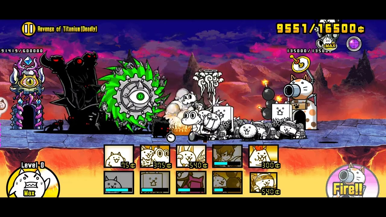 The Battle Cats: Bitter Irony Stage 2 - YouTube