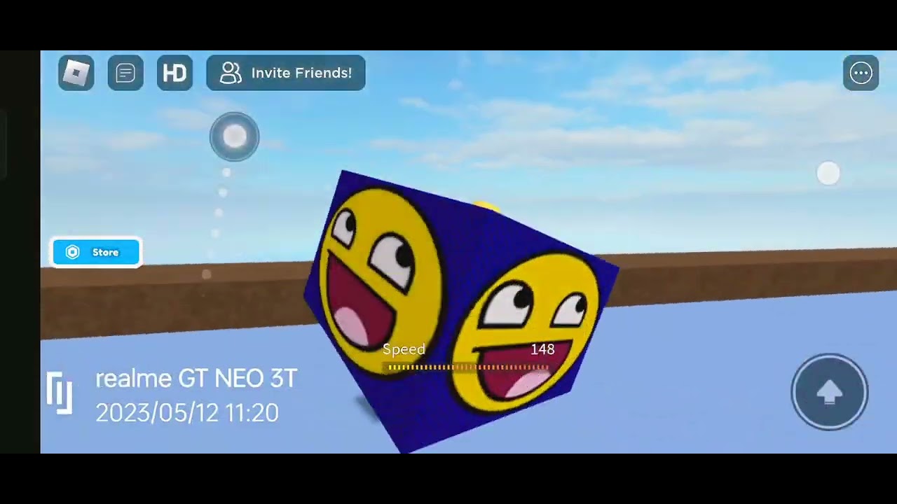 Roblox Ride a box down a slide - YouTube