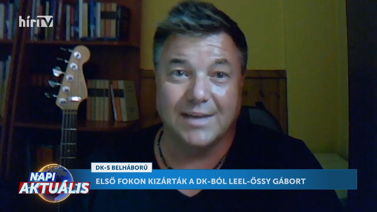 Napi aktuális - Leel-Őssy Gábor (2024-08-16) - HÍR TV - YouTube