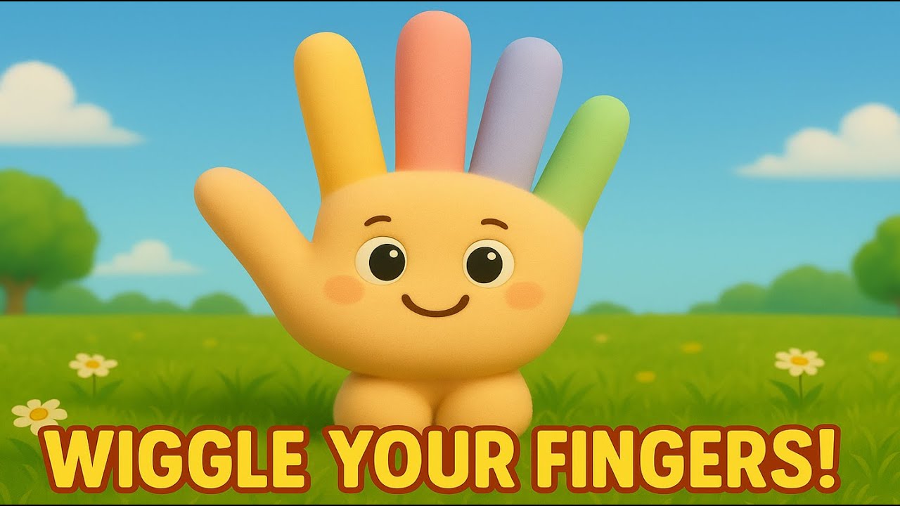 Wiggly Fingers Song | Fun Fingerplay for Toddlers and Preschoolers ...