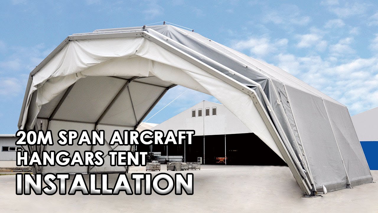 Liri Tent 20m Span Aircraft Hangars Tent, Helicopter Hangar Tent and ...