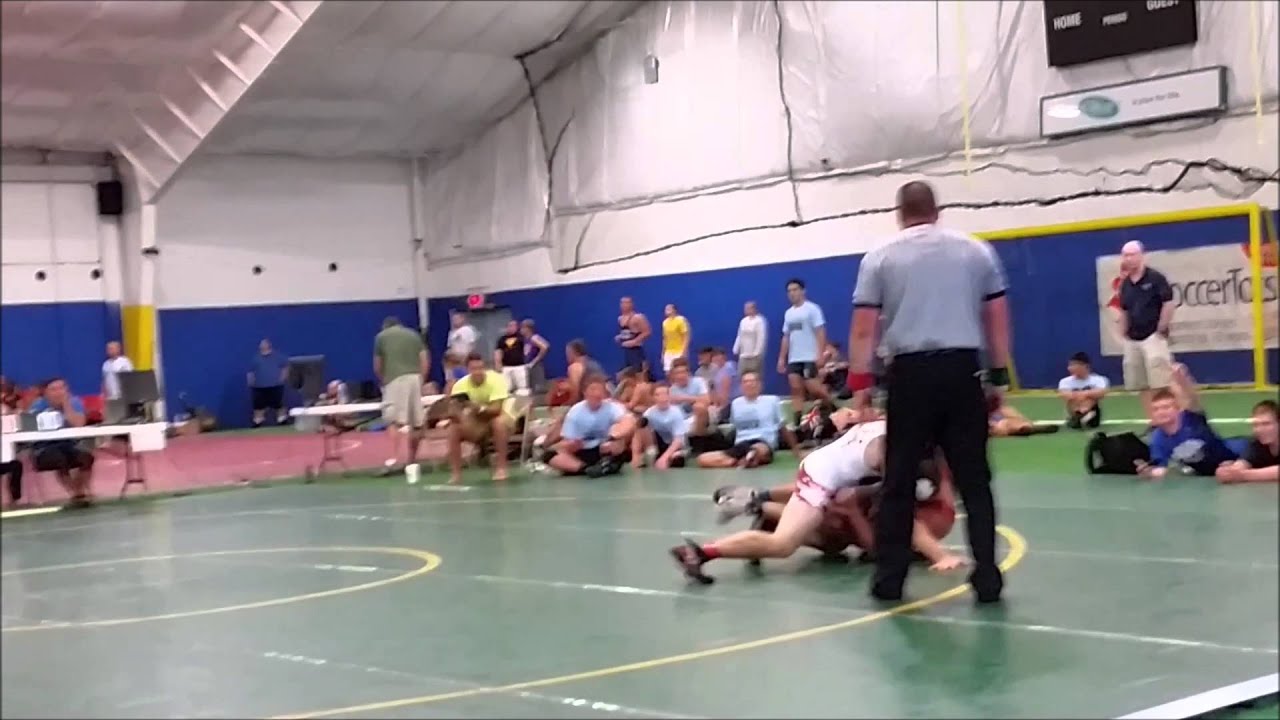 Insane backflip in wrestling match - YouTube