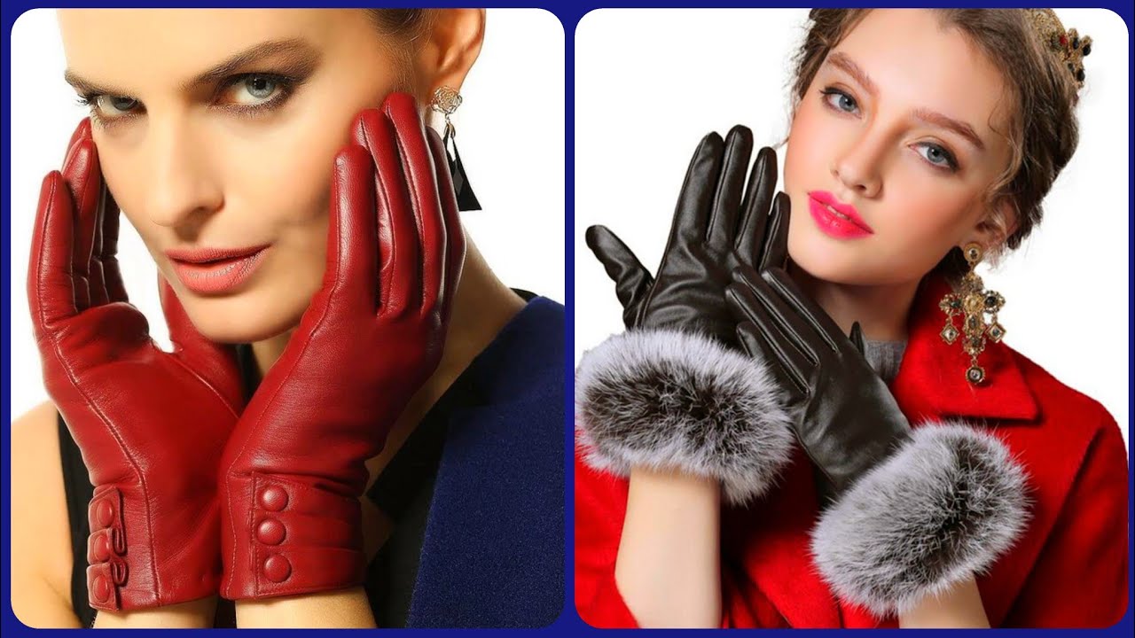 top class genuine leather gloves designs ideas for women's/women ...