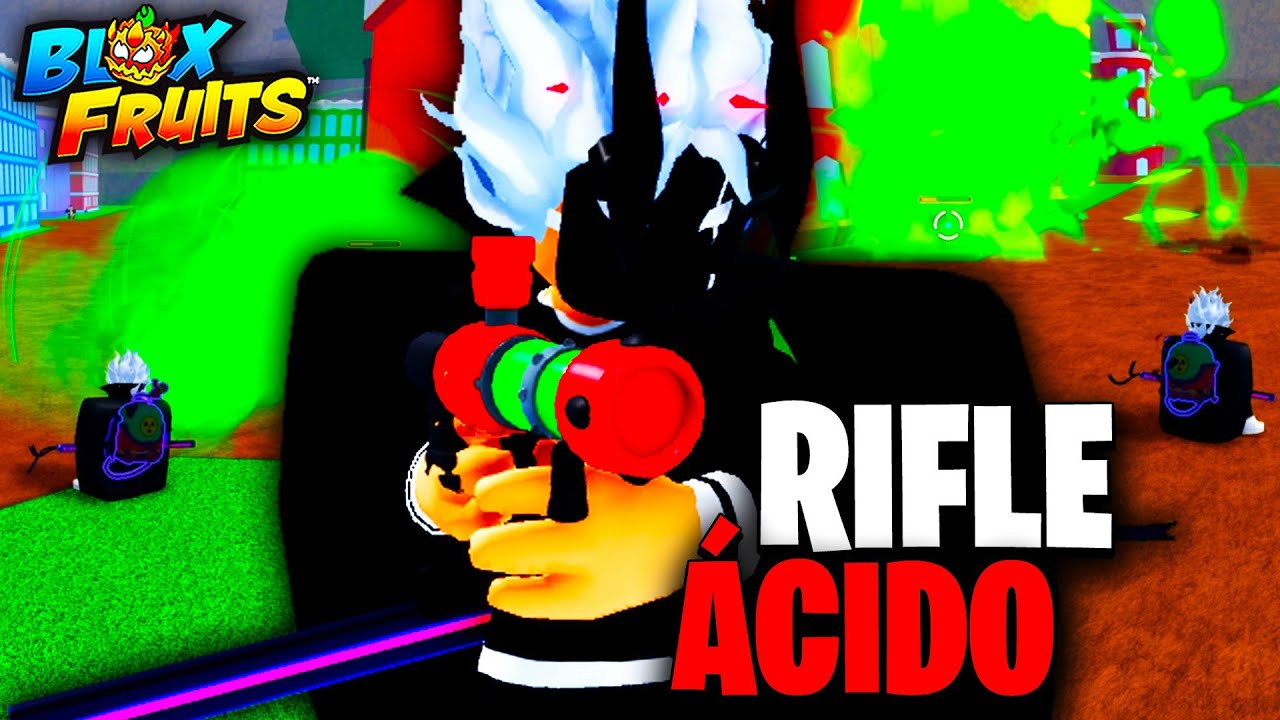 ¿LA MEJOR ARMA de BLOX FRUITS? RIFLE ACIDO REWORK🤢💀 | EP.8 - YouTube