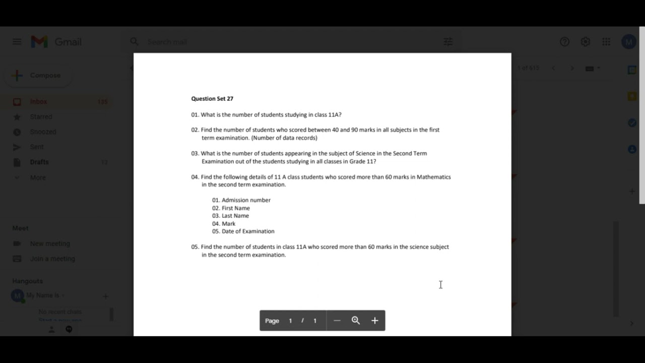 DBMS Question Session 27 | 1st Year | Semester 01 | Java Institute ...