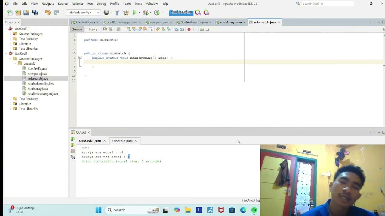 Tugas Pembuatan Video Tentang Java Array Copyofrange Array Mismatch Kelompok 4 Youtube 1296
