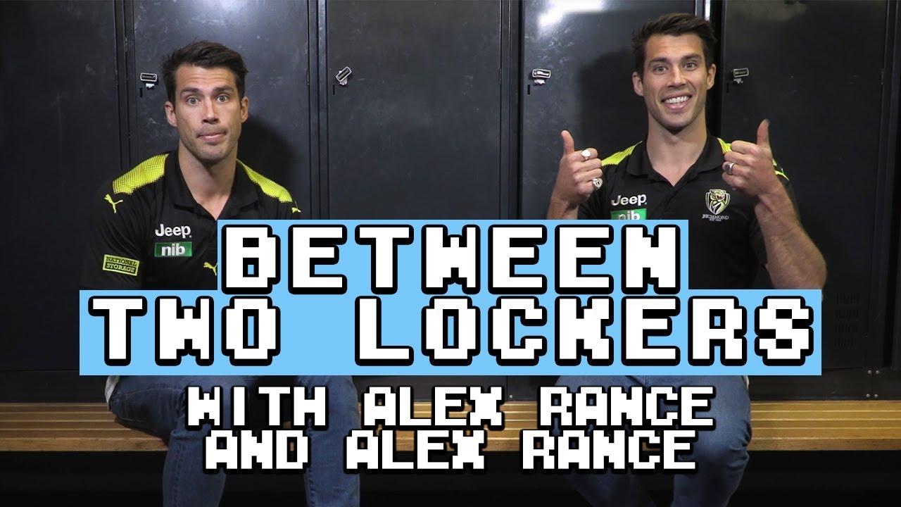 Between Two Lockers with AFL star Alex Rance: An Interview with Alex ...