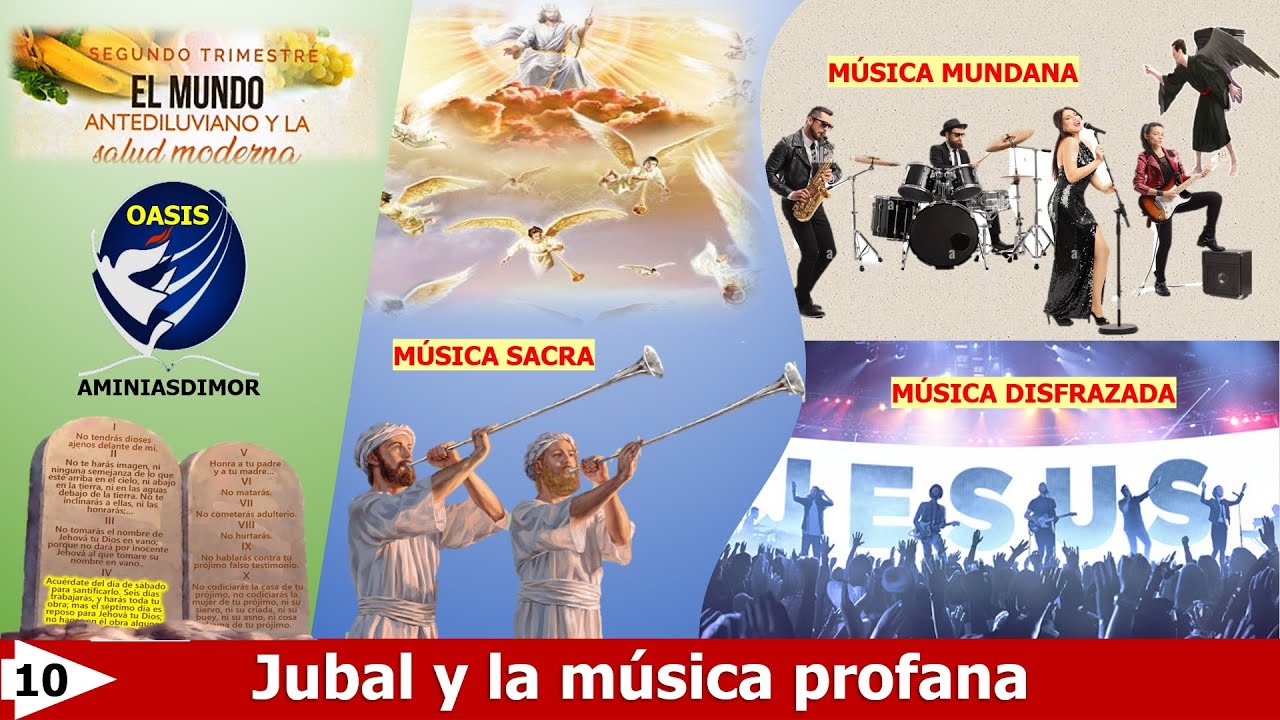 LES 10 JUBAL Y LA MUSICA PROFANA - YouTube