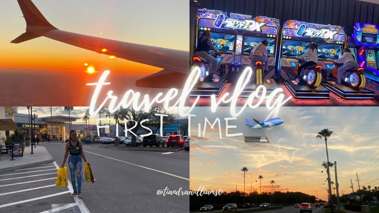 Travel Vlog//First time flying out🛫 *Twanging fi kill😂* - YouTube