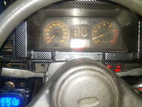 My Ford Laser Interior, Ex Taxi 1997 - YouTube