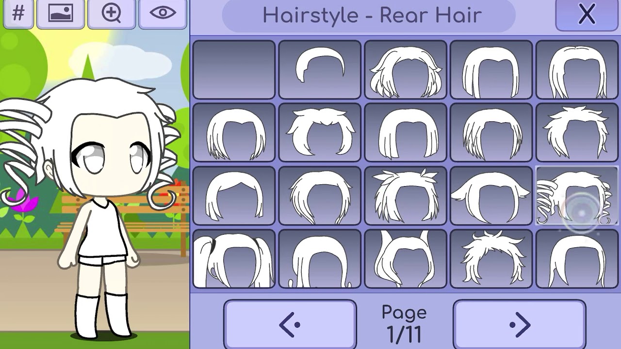 Me making a character in gacha life - YouTube