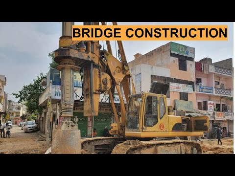 BRIDGE CONSTRUCTION TECHNIQUES | PILE FOUNDATION | PIER | PEDESTAL ...