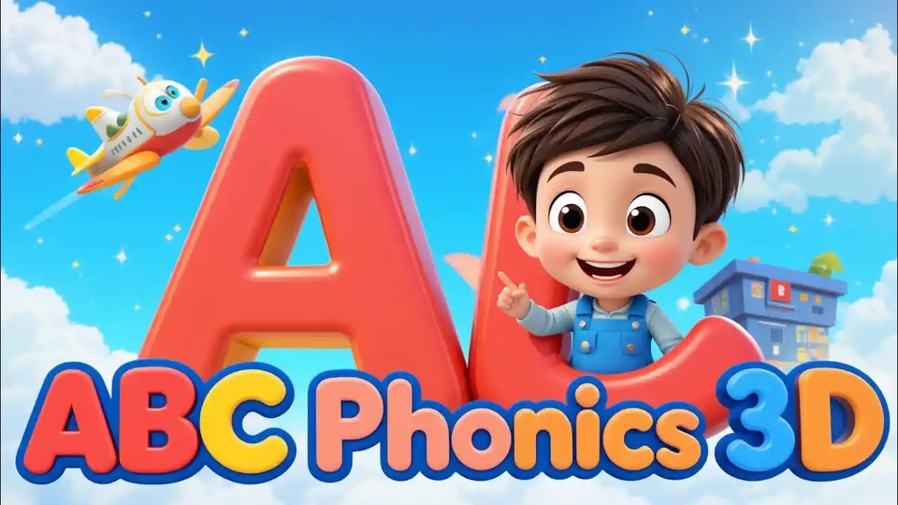 Phonics Sounds of Alphabets A to Z in English - A For Airplane - ABC ...
