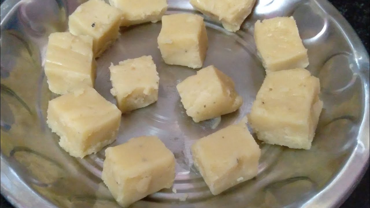 Halkova // easy sweet recipe // 90's kids favourite sweet - YouTube