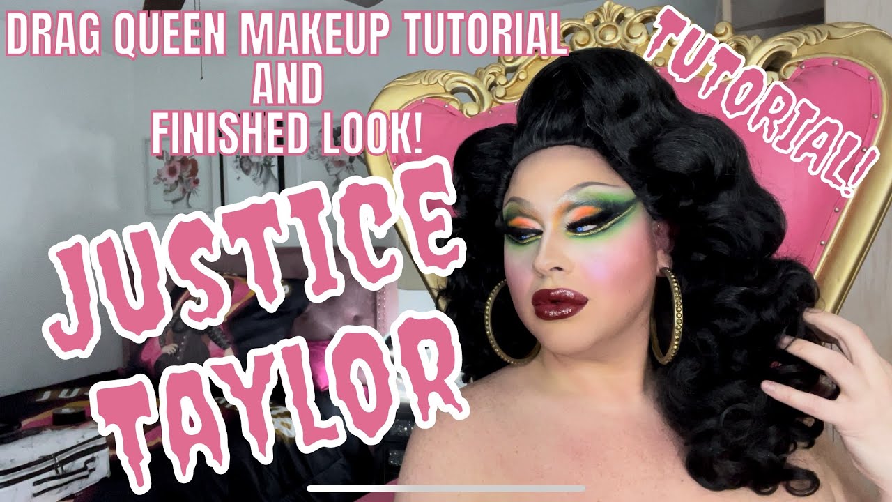 DRAG QUEEN MAKEUP TUTORIAL AND FINISHED LOOK! - YouTube