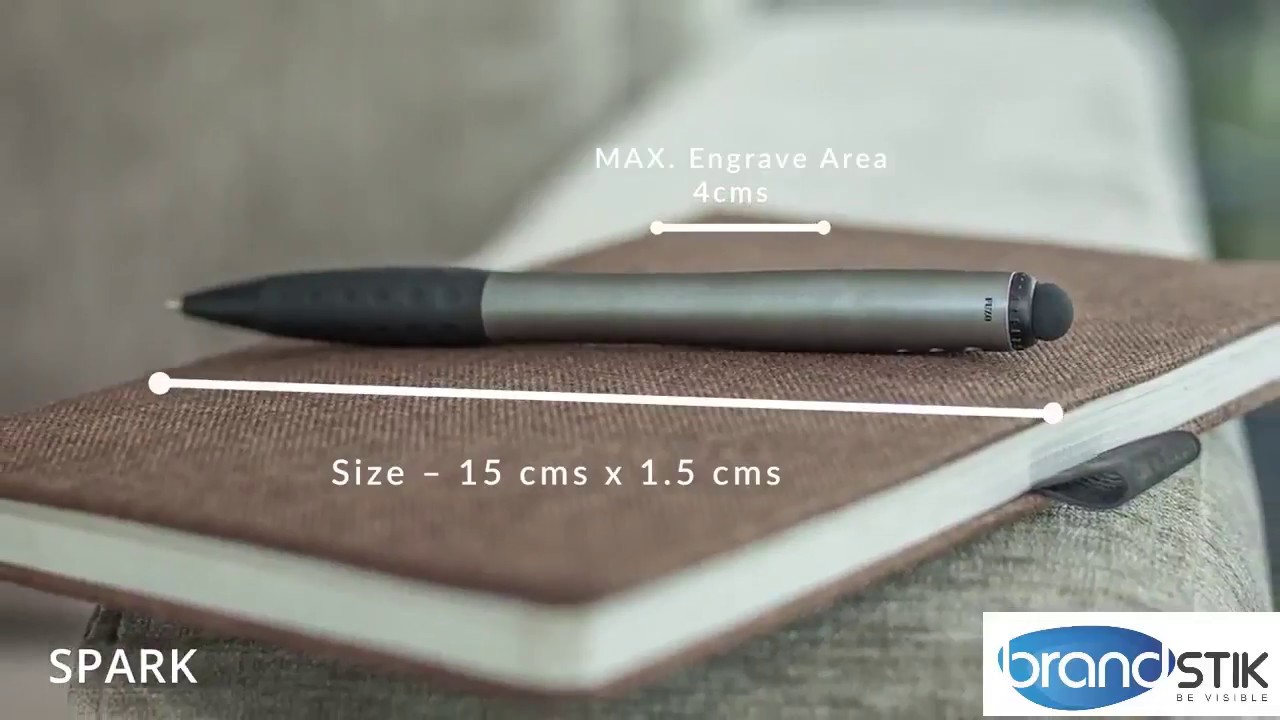 Spark Pen - Make Your Logo Glow On A Pen - YouTube