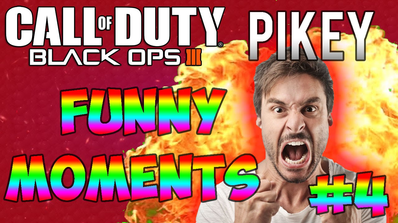 FUNNY MOMENTS WITH PIKEY #4 - Rages, Screams, Fights, Laughs - (BO3 ...